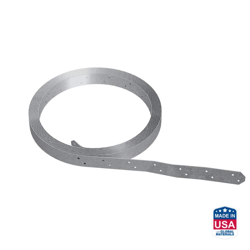 Simpson Strong-Tie CS 150 ft. 16-Gauge Galvanized Coiled Strap CS16 ...