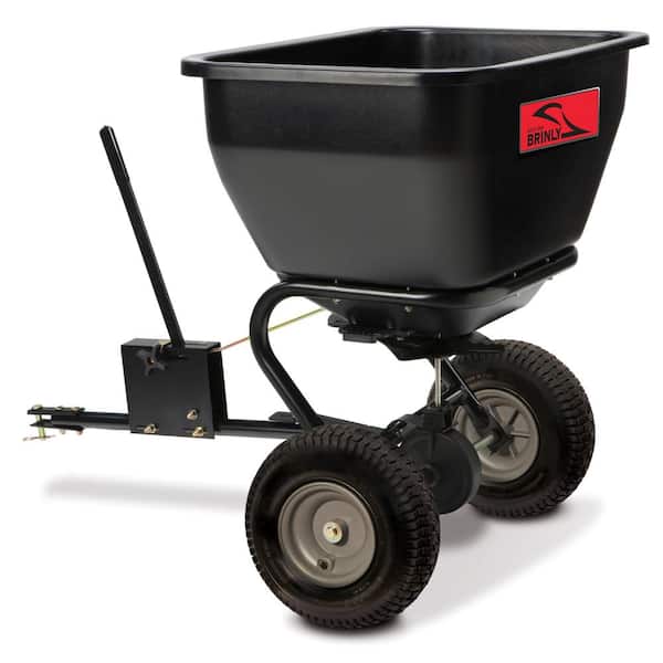 Brinly-Hardy 175 lb. 3.5 cu. ft. Tow-Behind Broadcast Spreader for Lawn ...