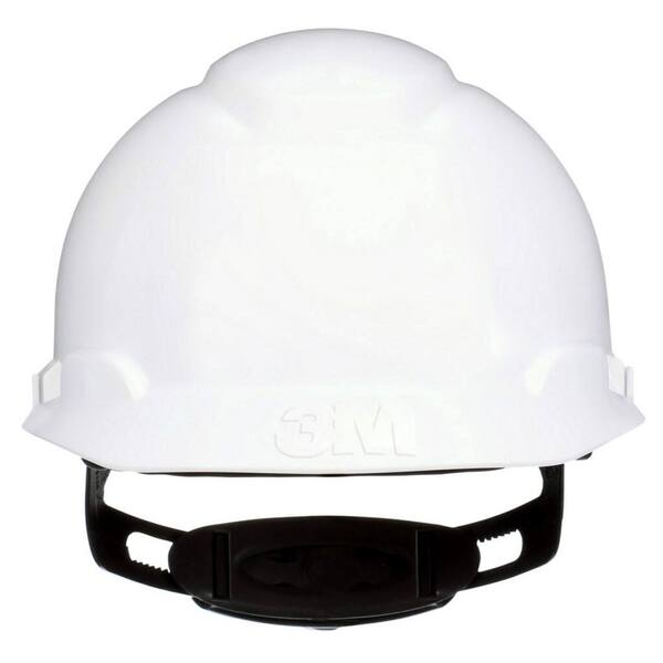 3M SecureFit White Cap Style Hard Hat with Ratchet Adjustment CHH-R-W6 ...