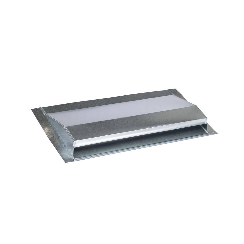 Gibraltar Building Products 4 ft. Galvanized Steel Off Ridge Vent 63000 ...