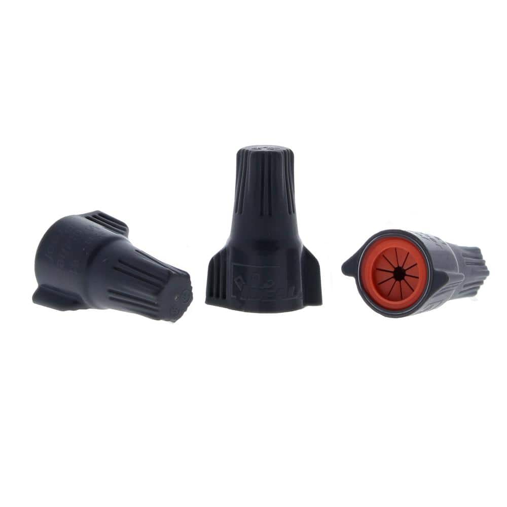 IDEAL WeatherProof Wire Connector Model 61 in Gray and Orange (1000-Box ...
