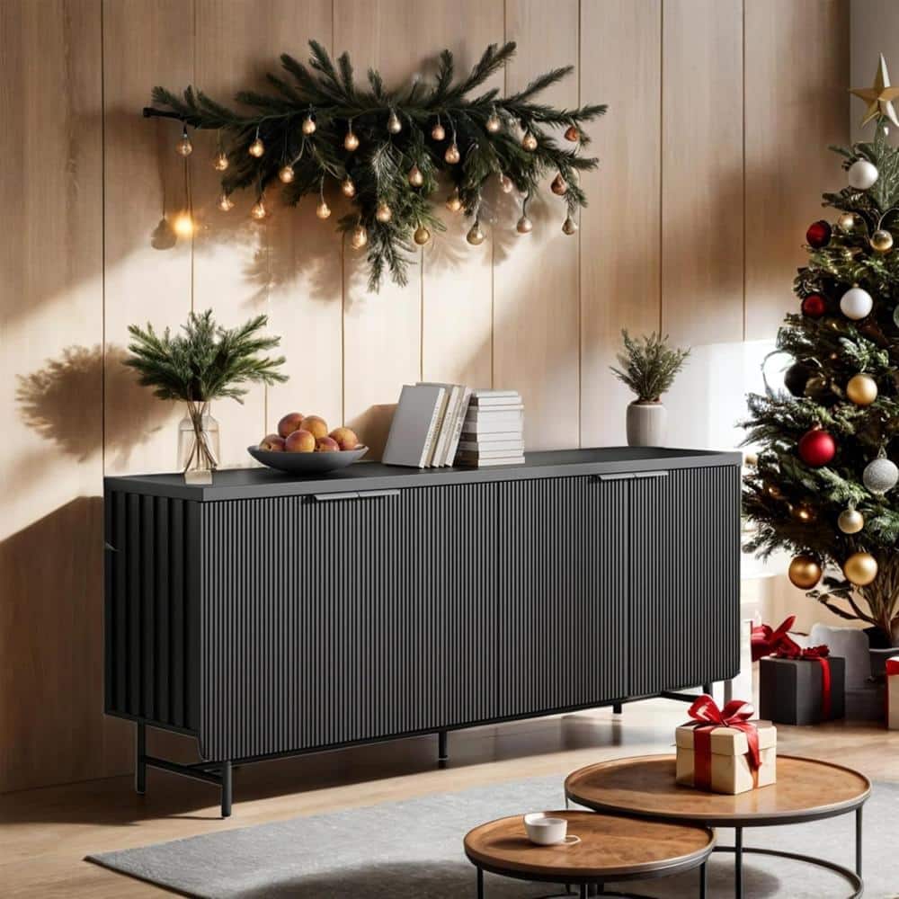 WESOME Mid Century Modern Sideboard Buffet Cabinet with Storage, for ...