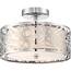 Quoizel Abode 15 in. 3-Light Polished Chrome Semi-Flush Mount-PCAE1715C ...
