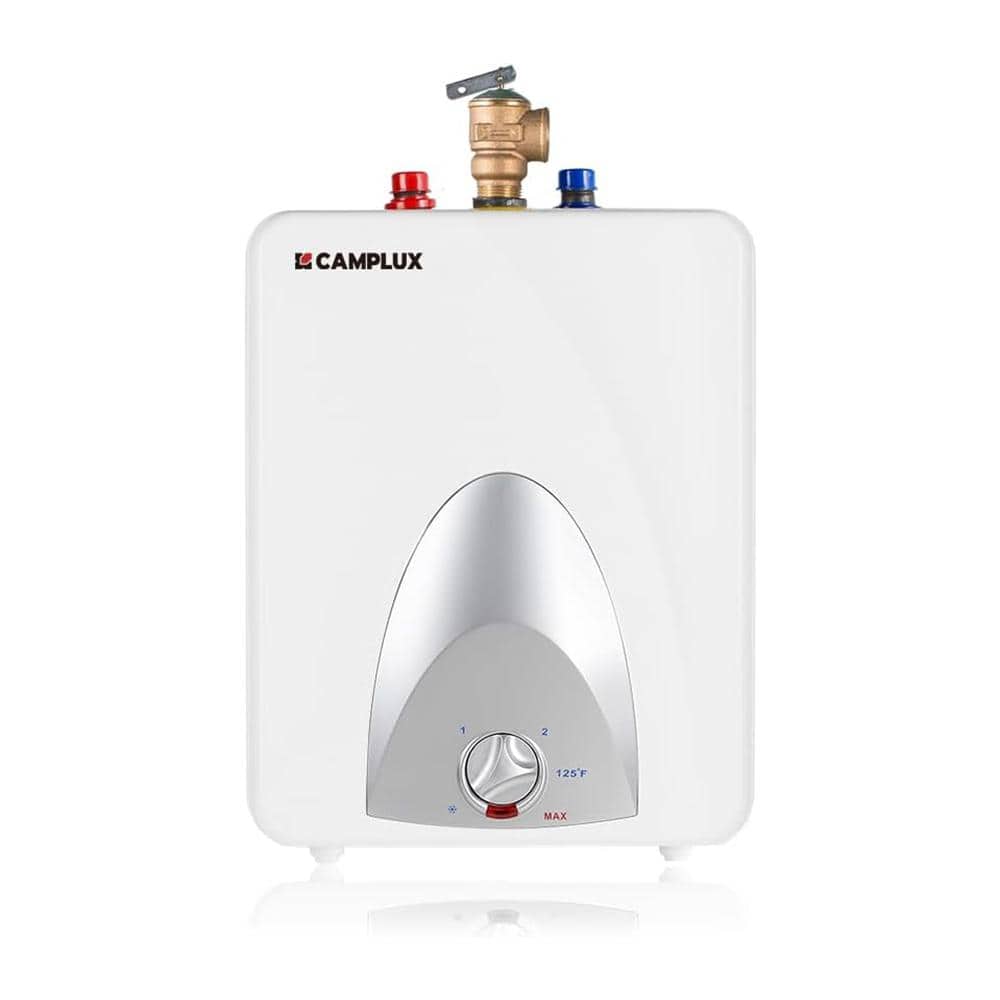 CAMPLUX 3 Gal. Compact Point of Use Mini Tank Electric Water Heater ...
