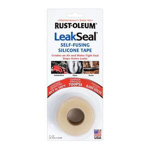 Rust-Oleum Stops Rust 1 in. x 3.3 yds. Black LeakSeal Tape (Case of 6 ...