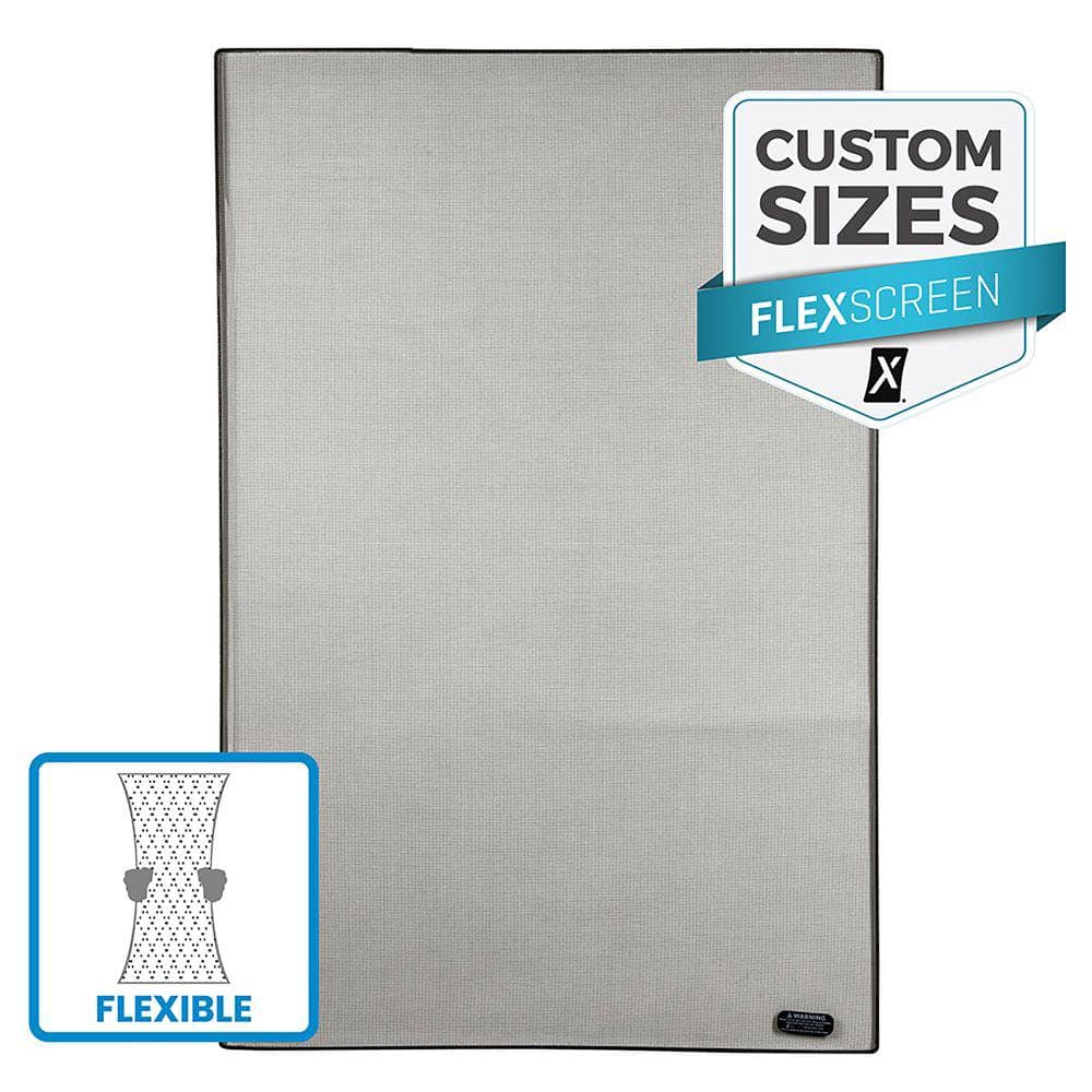 FlexScreen Custom Pre-Framed Window Screen Replacement - The Home Depot