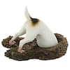 Design Toscano 11 in. H Terrence The GardenTerrier Digging Pet Dog ...