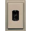 Builders Edge 8.125 in. x 12 in. #085 Clay Jumbo Electrical Mounting ...