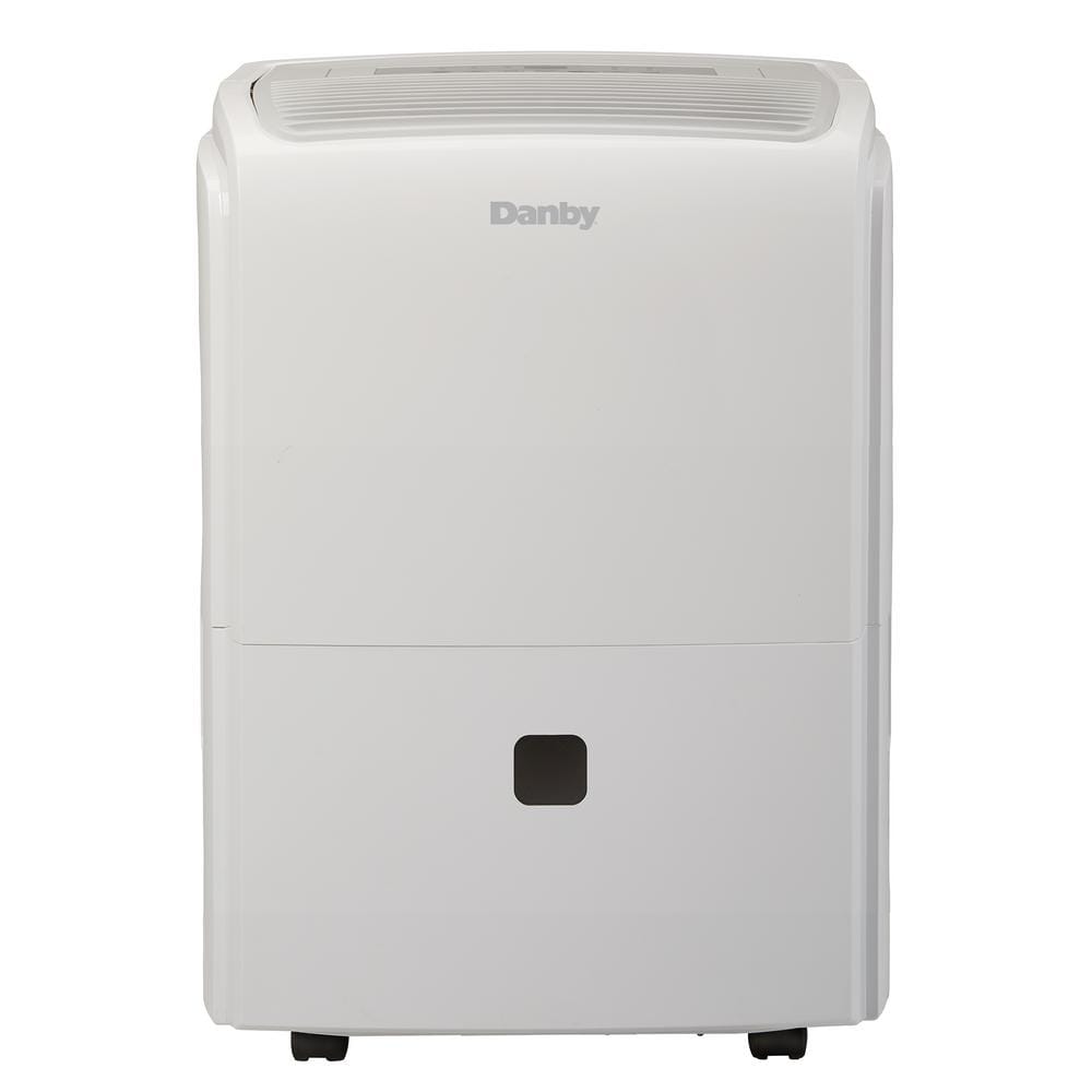 Danby ENERGY STAR 40-Pint Dehumidifier in White DDR040EBWDB - The Home ...