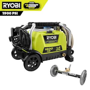 RYOBI 1600 PSI 1.2 GPM Cold Water Corded Electric Pressure Washer ...