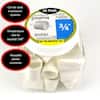 Charlotte Pipe 3/4 in. PVC Schedule 40 S x S Coupling Pro Pack (25-Pack ...