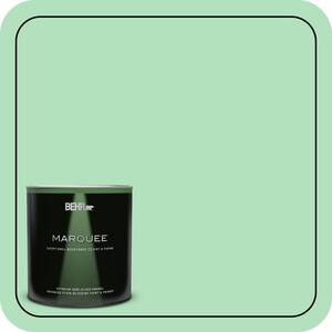 BEHR PREMIUM PLUS 8 oz. #P400-3 Folk Tale Satin Enamel Interior ...