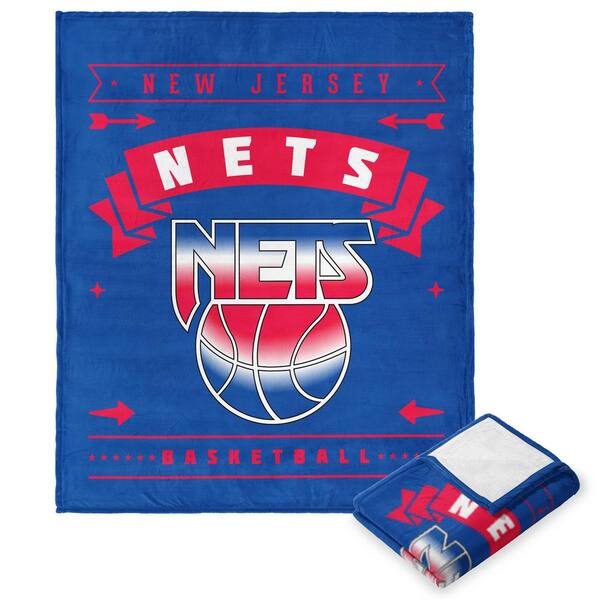 THE NORTHWEST GROUP NBA Hardwood Classic Nets Multicolor Polyester Silk ...