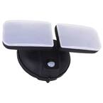 eSenLite Surface Mount Black Motion Activated Outdoor Integrated LED ...
