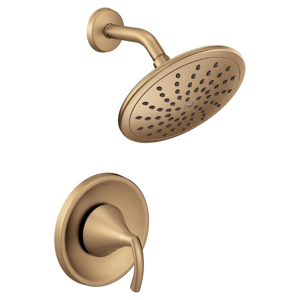 MOEN Glyde Posi-Temp Rain Shower Single-Handle Shower Only Faucet Trim ...