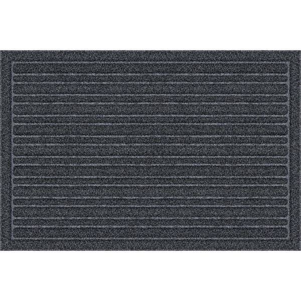 Reviews for TrafficMaster Ribbed Charcoal 24 in. x 36 in. Indoor ...