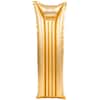 Pool Central 72 in. Inflatable Golden Colored Swimming Pool Mattress ...