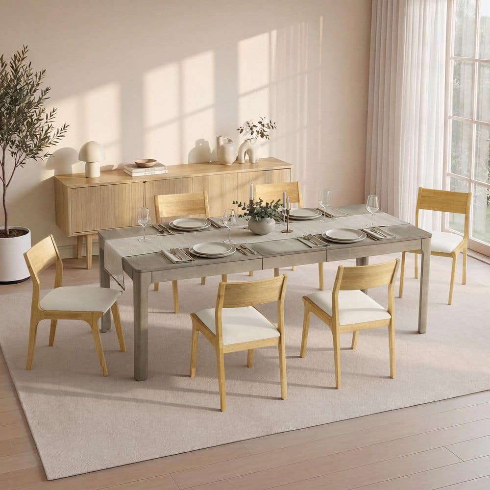 Reviews for Spruce & Spring Quoro Mid-Century Modern Grey Ash Wood ...