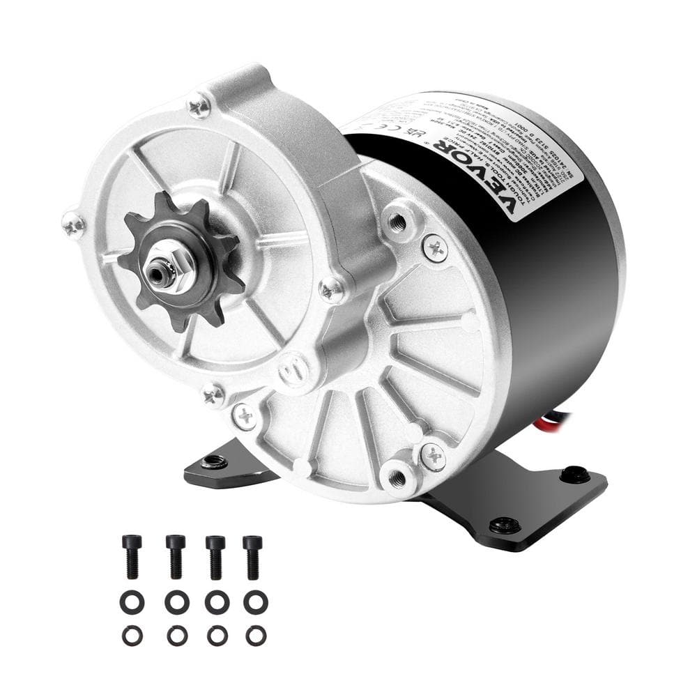 VEVOR 350-Watt Electric Powerful DC Motor, Go Kart Electric Motor EV ...