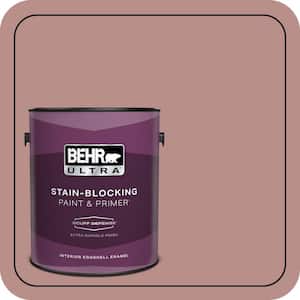 BEHR PREMIUM PLUS 8 oz. #160F-4 Ponder Semi-Gloss Interior/Exterior ...