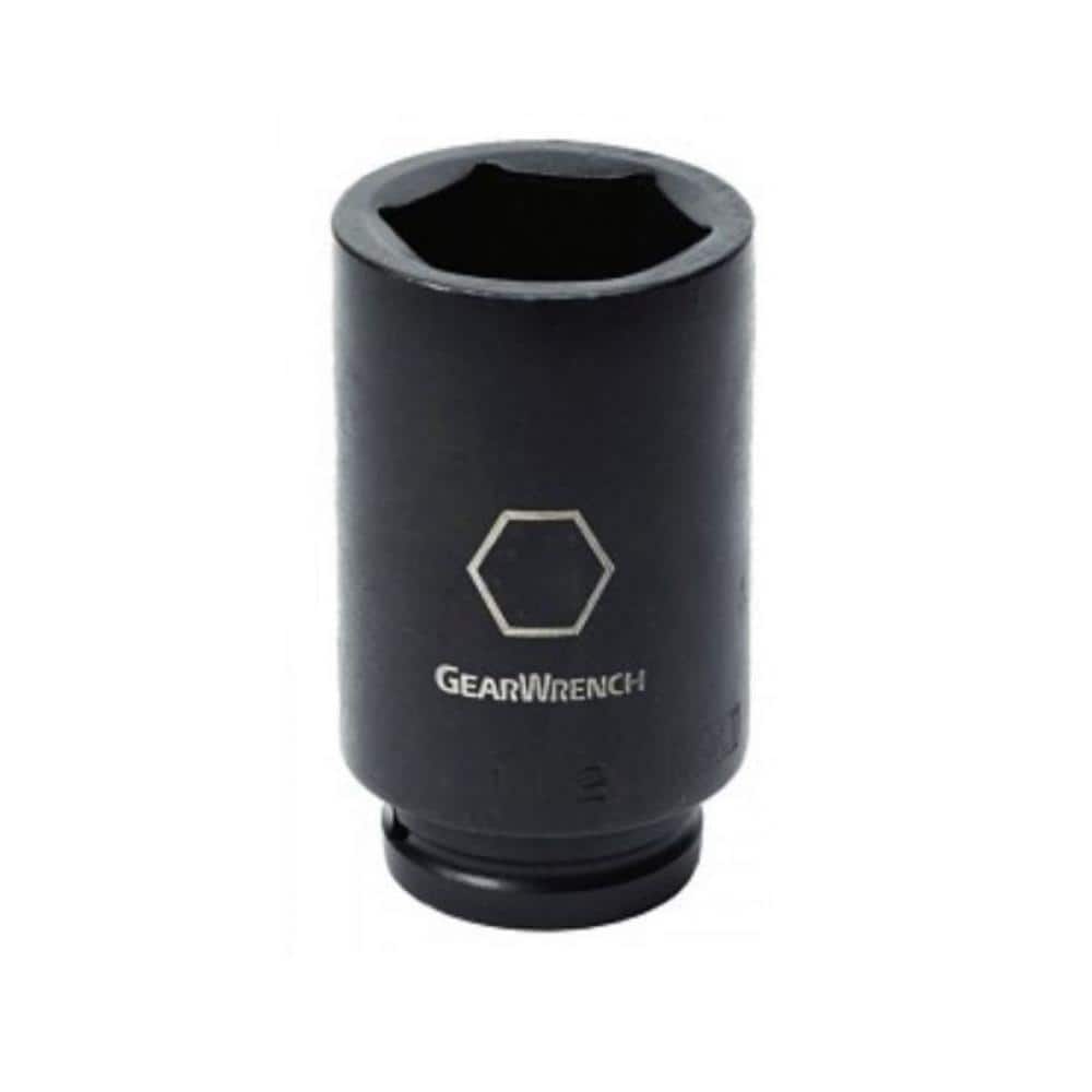 GEARWRENCH 3/4 in. Drive 6-Point Deep Impact Metric Socket 32 mm 84990 ...