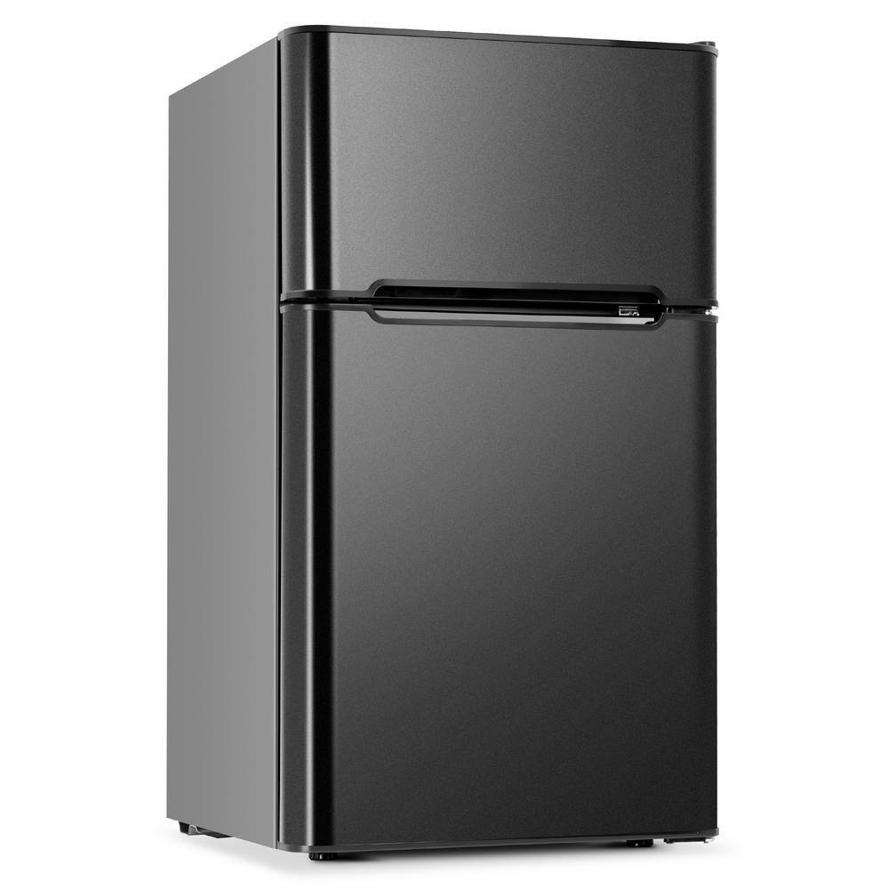 Reviews for SIMZLIFE 20 in. 3.2 cu. ft. Mini Refrigerator in Black with ...
