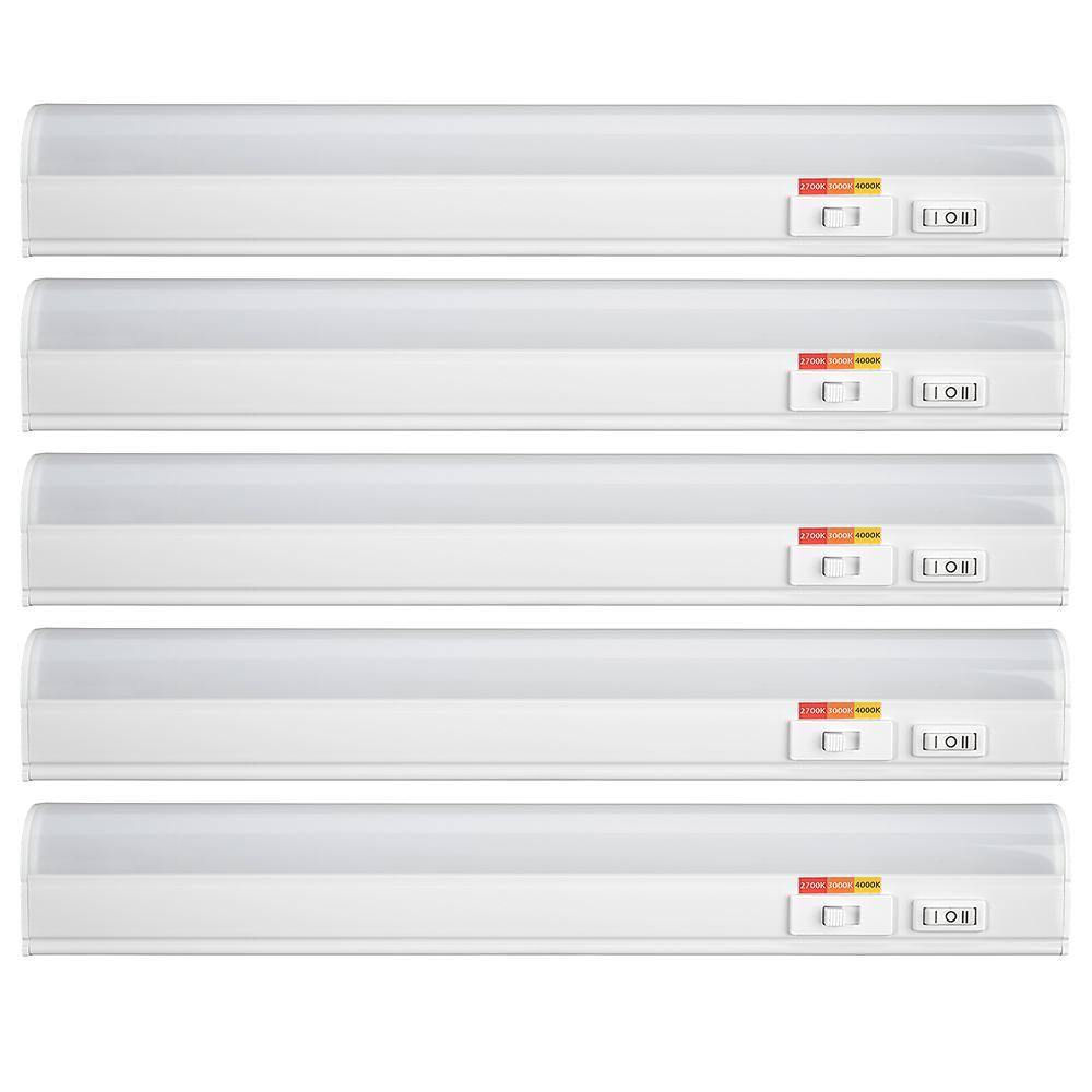 Commercial Electric 12 in. 6-Watt Plug-in Color Changing LED Under ...