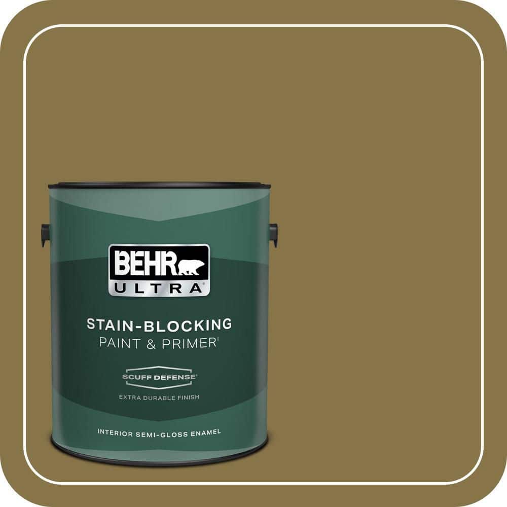 BEHR ULTRA 1 gal. #PPU6-20 Eden Prairie Extra Durable Semi-Gloss Enamel ...