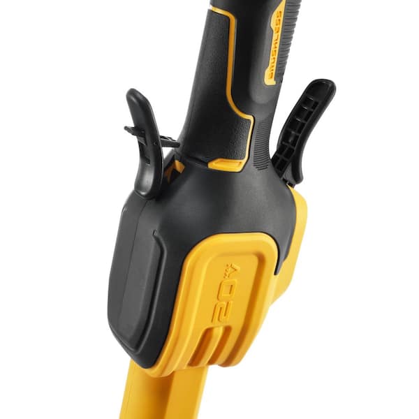 DEWALT 10 in. 20-Volt MAX Battery Powered Snow Shovel Snow Thrower with ...