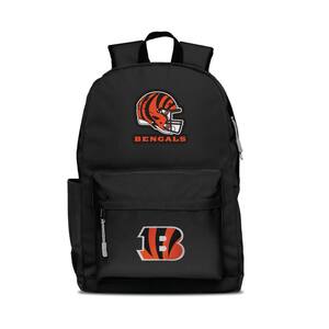 Mojo 17 in. Gray Cincinnati Bengals 2-Logo Campus Laptop Backpack ...