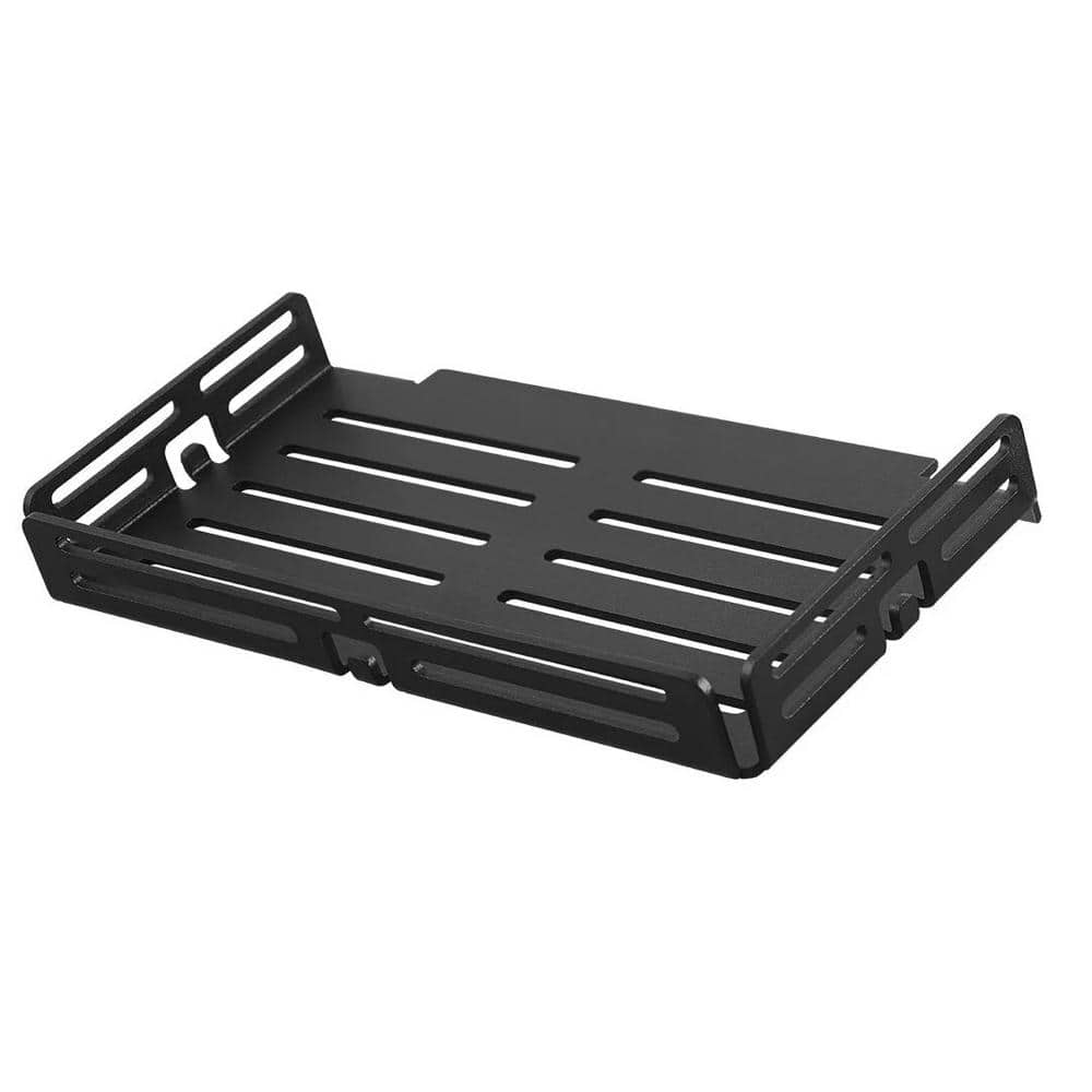 DURAL TI-SHELF Rectangular 9.8 in. x 4.9 in. Aluminum Decorative Wall ...