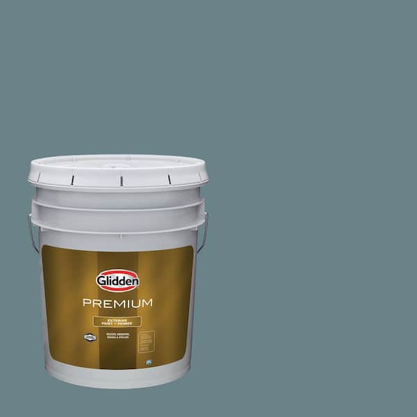 Glidden Premium 5 gal. Puddle Jumper PPG1035-5 Flat Exterior Latex ...