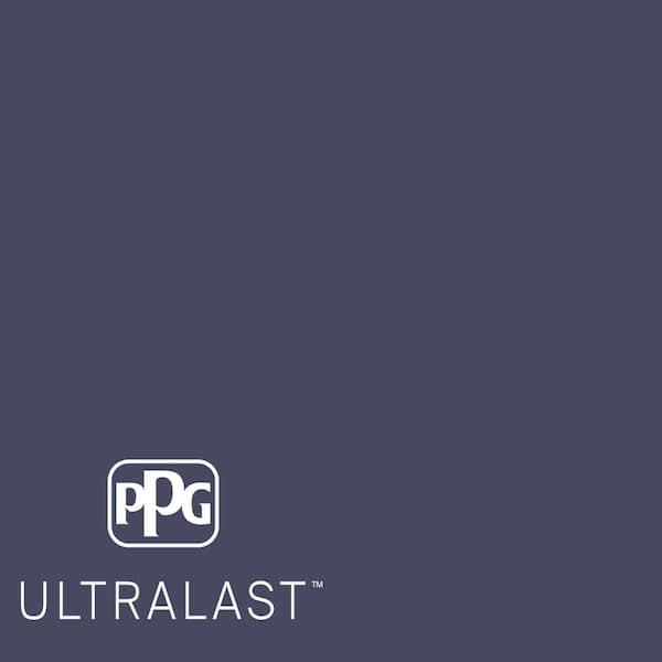 PPG UltraLast 5 gal. Chinaberry #PPG1171-7 Eggshell Interior Paint and ...