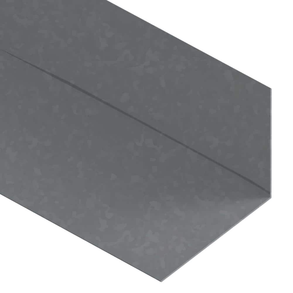 Gibraltar Building Products 4 in. x 5 in. x 10 ft. Galvanized Steel 120 ...