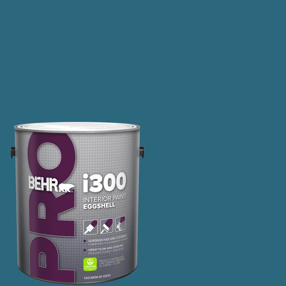 BEHR PRO 1 gal. #M480-7 Ice Cave Eggshell Interior Paint PR33301 - The ...