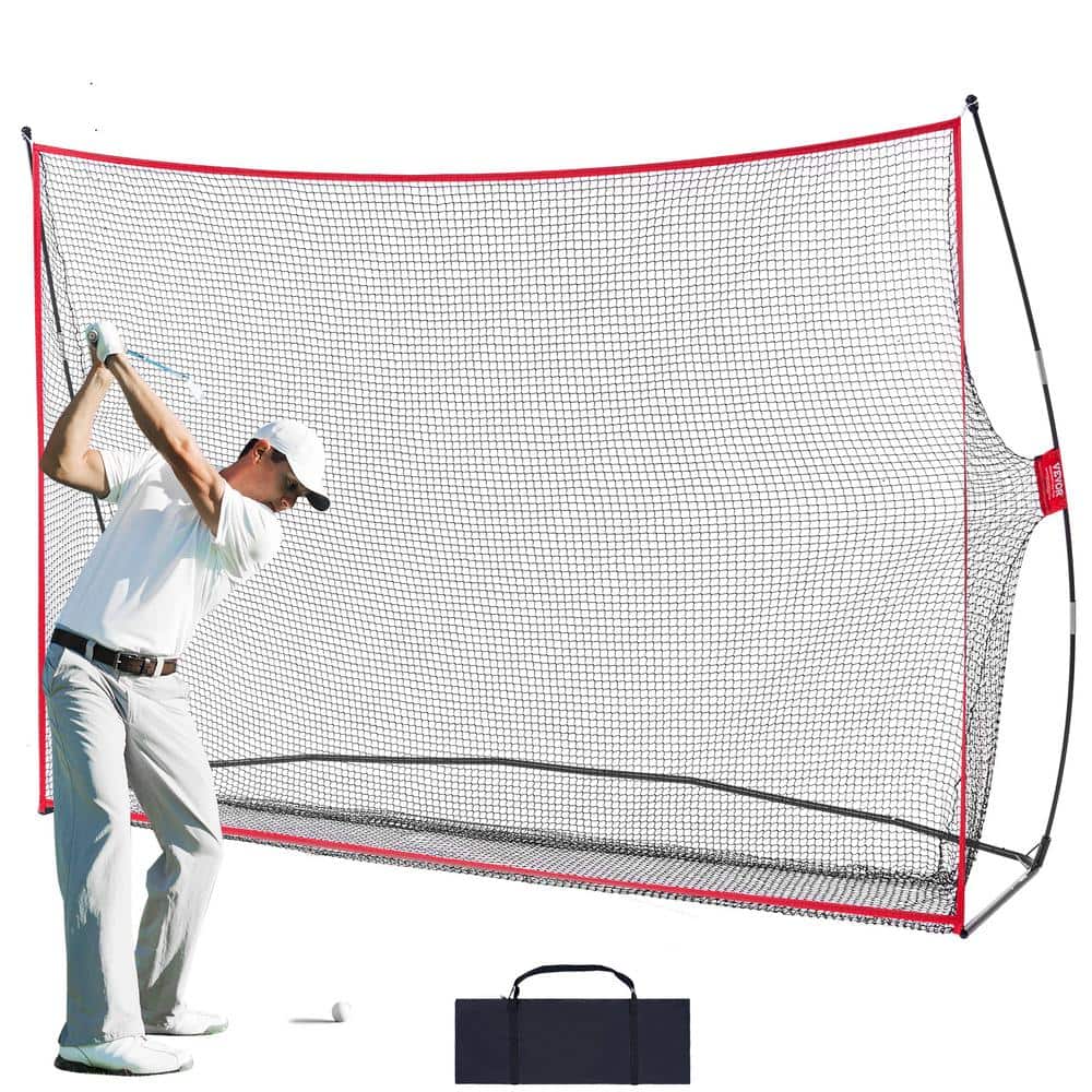 VEVOR Golf Practice Hitting Net 10.8 x 7 ft. Golf Net Personal Driving ...