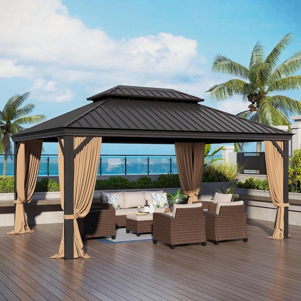 Have a question about PHI VILLA 12 ft. x 16 ft. All Aluminum Frame ...