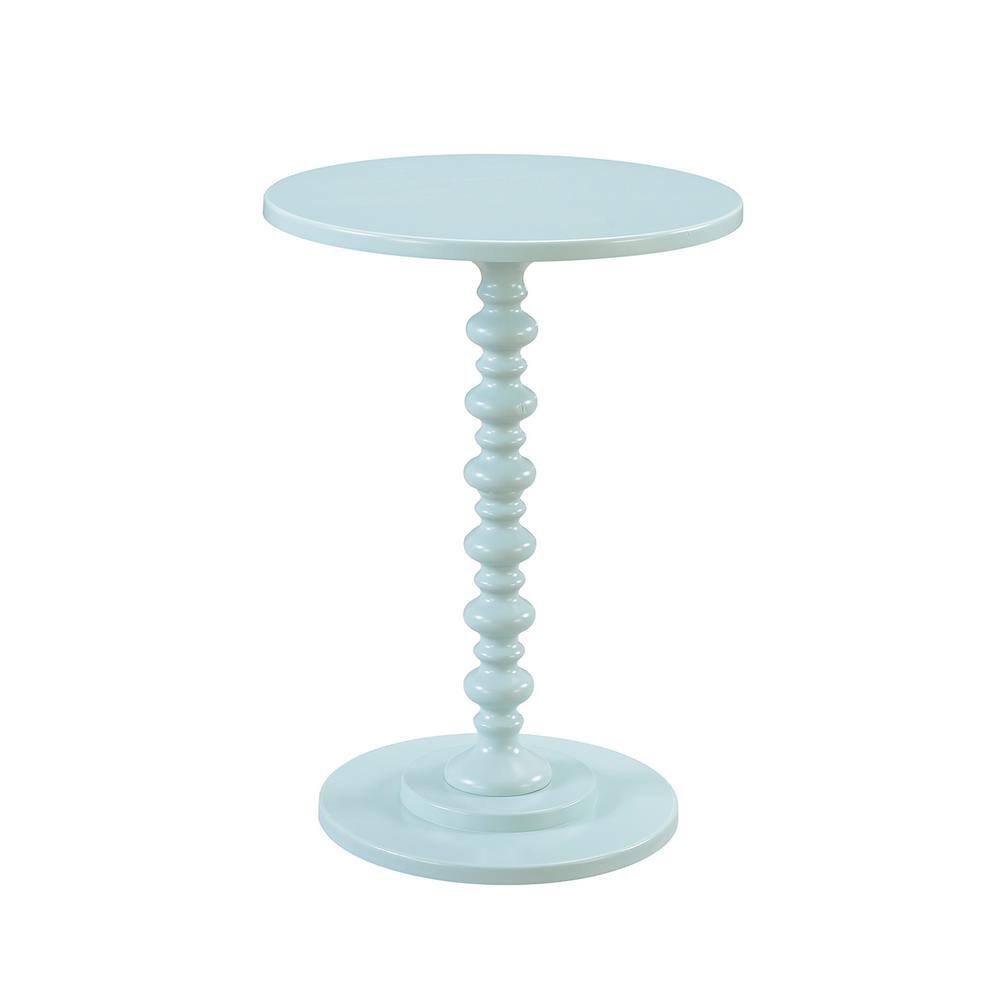 Convenience Concepts Palm Beach Sea Foam Spindle Table 131355SF - The ...
