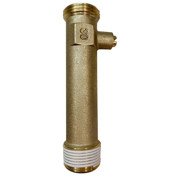Reviews for Everbilt 3/4 in. x 3/4 in. Brass MPT x MHT Water Heater ...