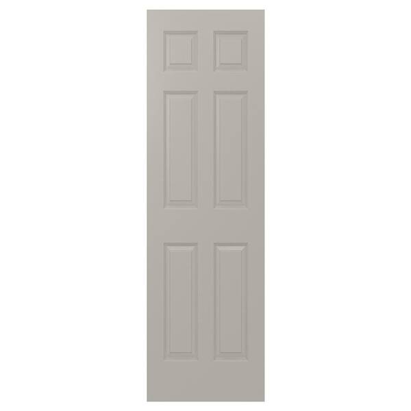 CODEL DOORS 32 in. x 80 in. 3-Panel Solid Wood Core White Primed Smooth ...