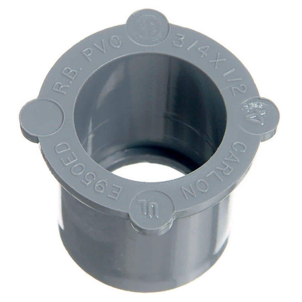 Carlon 2 in. x 1-1/2 in. Electrical PVC Reducer Bushing (E950JH-4-HD ...
