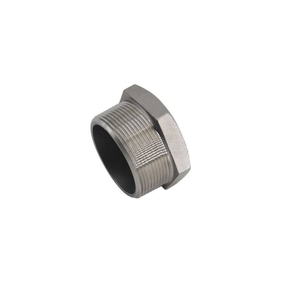 Guardian 1 in. 304 Stainless Steel 150 lbs. Threaded Hexagon Head Plug ...
