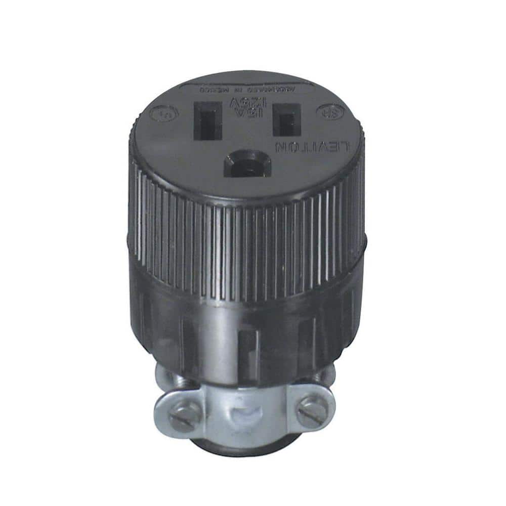 Reviews for Leviton 15 Amp 125-Volt Double-Pole Round Connector | Pg 1 ...