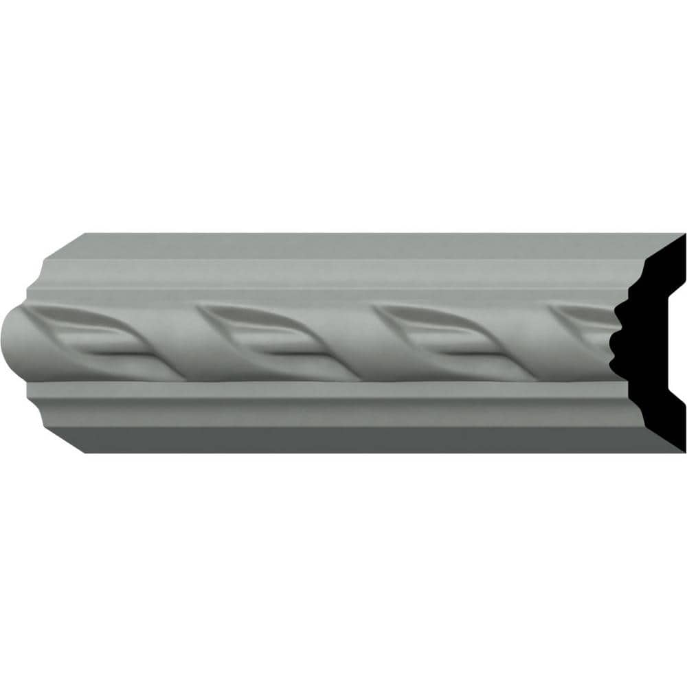 Ekena Millwork SAMPLE - 3/4 in. x 12 in. x 2 in. Polyurethane Valeriano ...