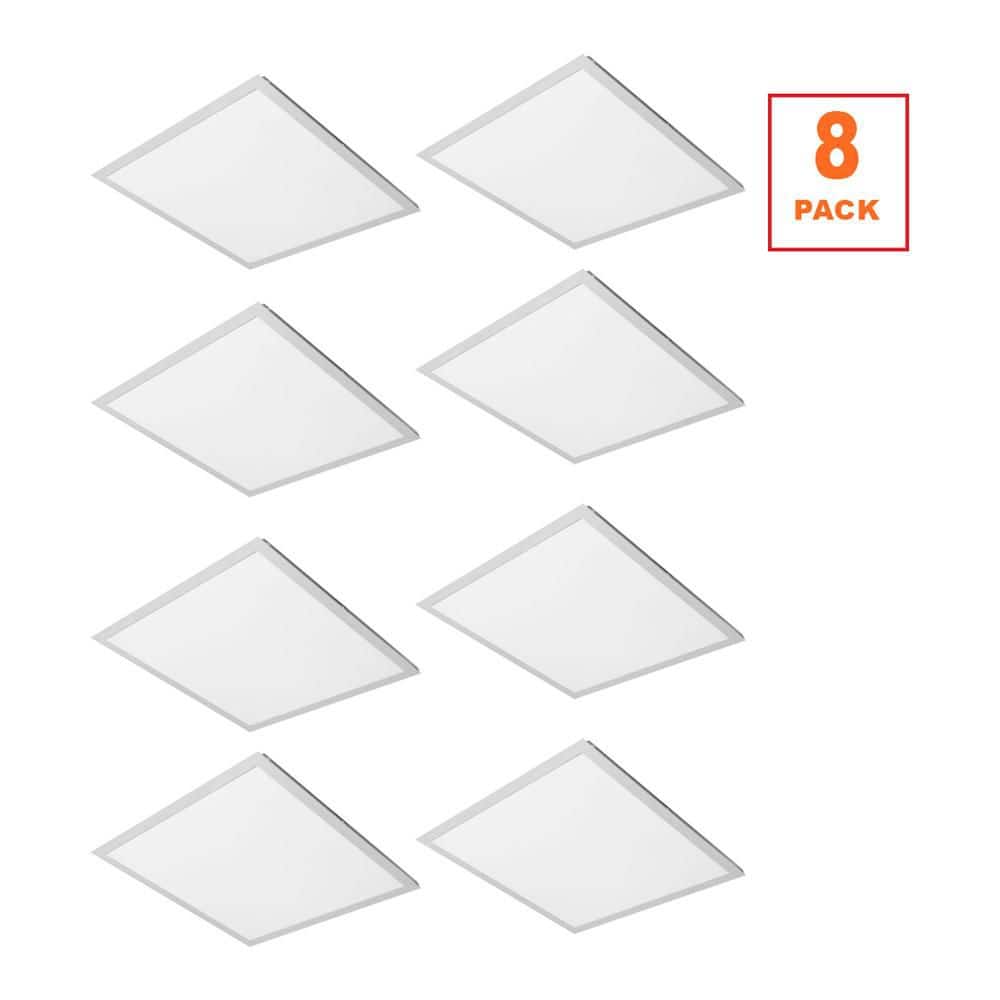 ETI LIGHTING 2 ft. x 2 ft. Selectable Lumens Wattage 3500K 4000K 5000K ...