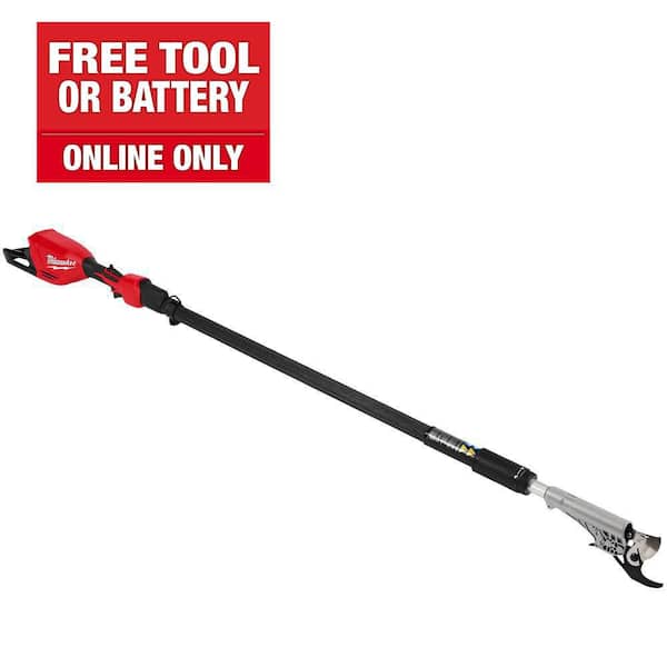 Milwaukee M18 Brushless 18-Volt Lithium-Ion Cordless Telescoping Pole ...