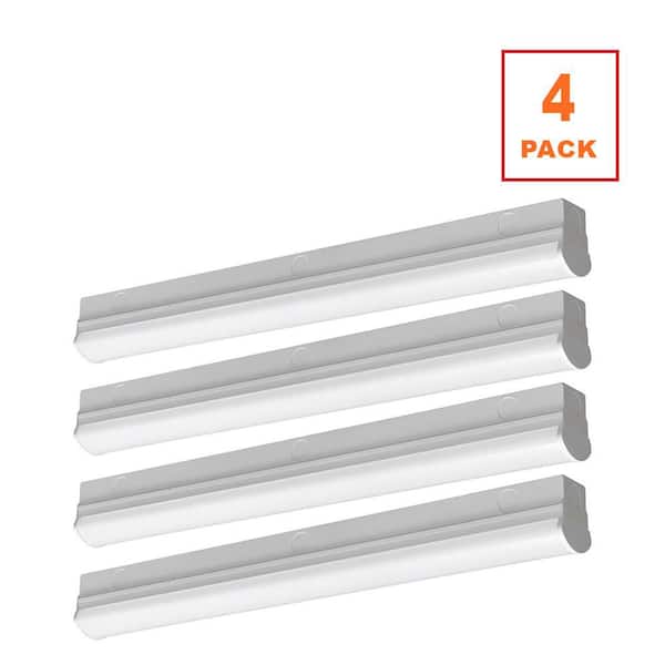 Reviews for ETI LIGHTING 4-Pack 2 ft. 17-Watt Integrated LED White ...