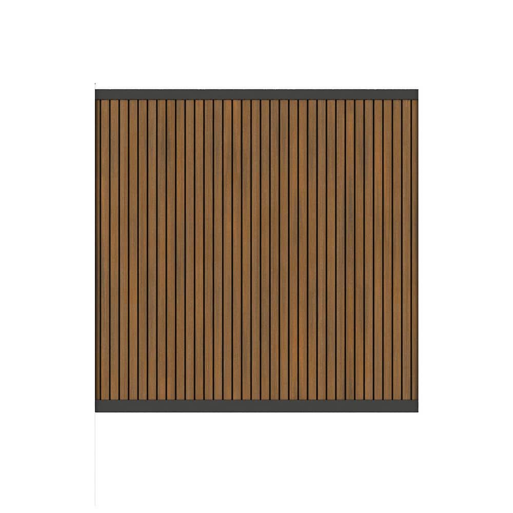 NewTechWood UltraEasy 6 ft. x 6 ft. Peruvian Teak Composite European ...