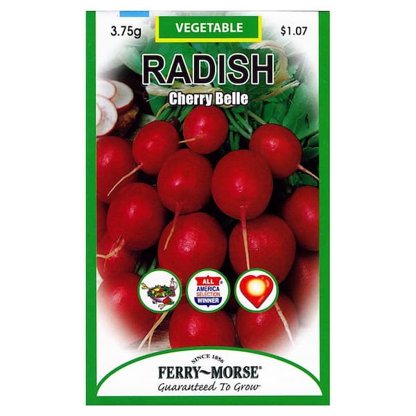 Ferry-Morse Radish Cherry Belle Seed 8127 - The Home Depot