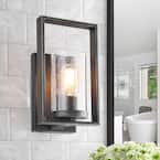 LNC Modern Transitional Wall Sconce 1-Light Brushed Gray Linear ...